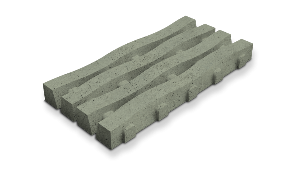 Grid | Deer Concrete | Grass paver, grass concrete tile, permeable ...