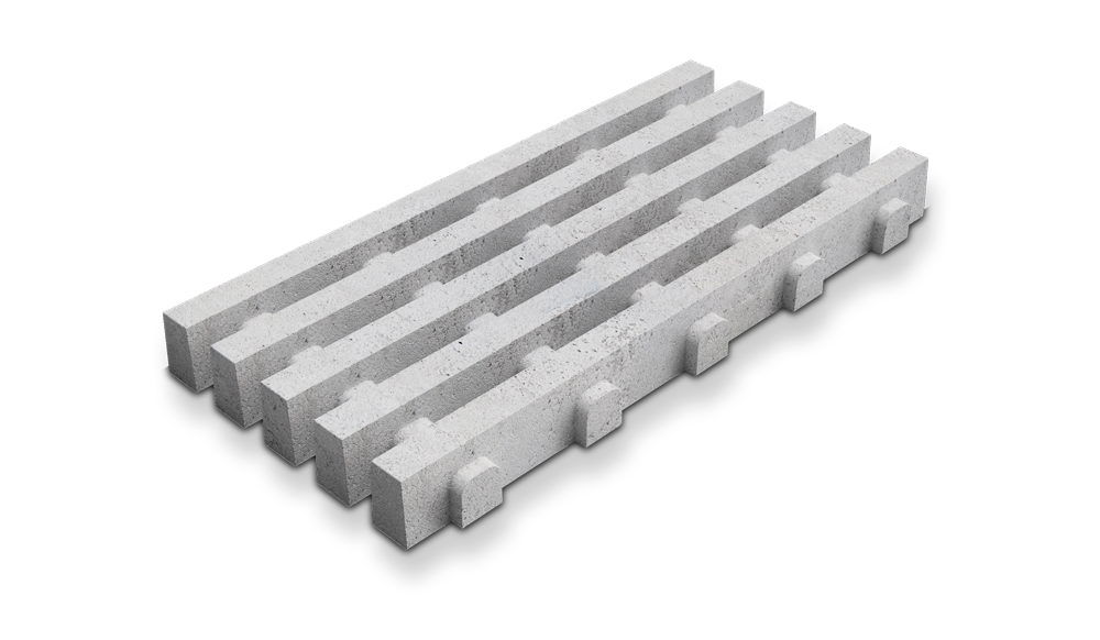 Straight | Deer Concrete | Grass paver, grass concrete tile, permeable ...