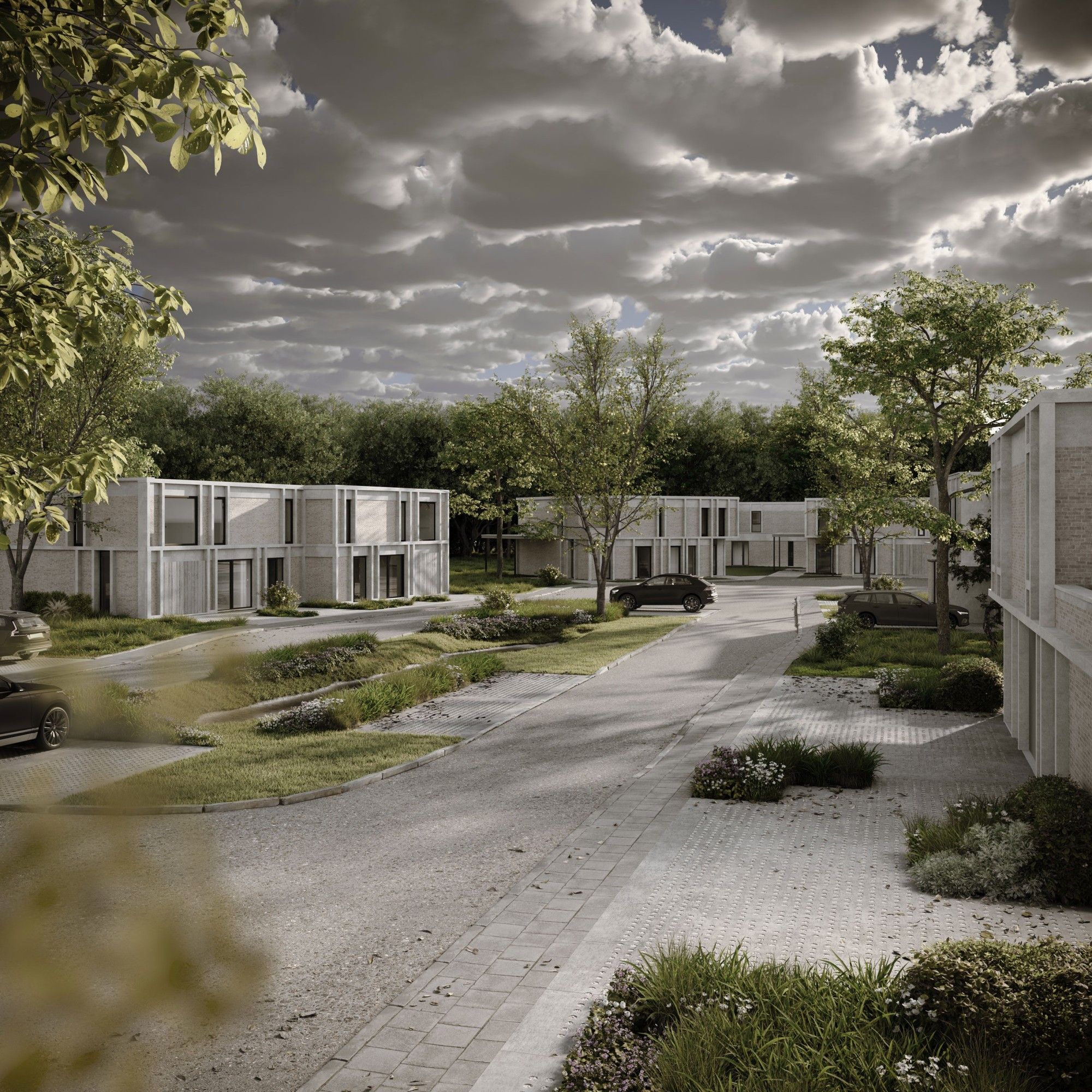 Grid | Deer Concrete | Grasdal, grasbetontegel, waterdoorlatende ...