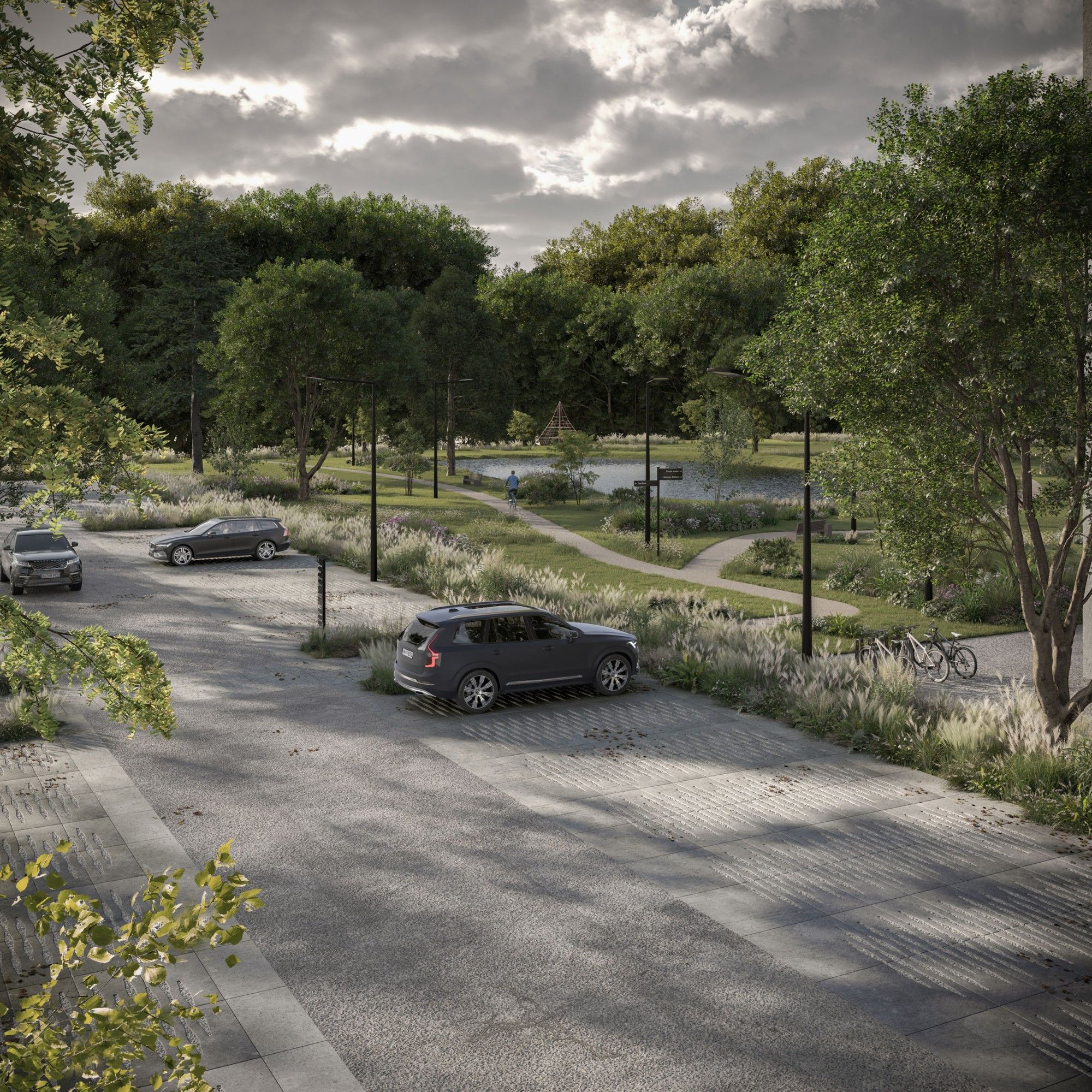 Grid | Deer Concrete | Grasdal, grasbetontegel, waterdoorlatende ...